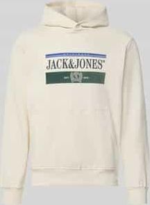 Jack & Jones Hoodie mit Label-Print Modell FREDERIKSBERG