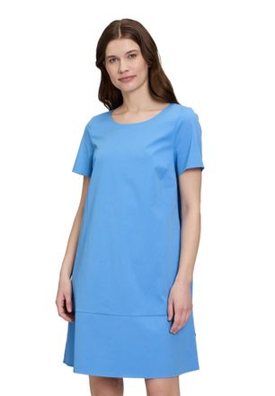 Vera Mont Damen 6703/4016 Kleid, Shiny Cornflower, 42