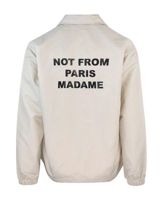 Dr&ocirc;le de Monsieur Mens Jacket Slogan Mastic Main Fabric: Nylon