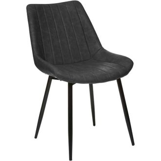 Atmosphera Chaise De Diner Olwen Gris Atmosphera