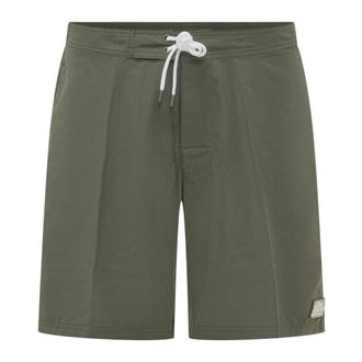 Sundek Stripe Swim Shorts - - Swimwear - Herren - Gr&uuml;n - S