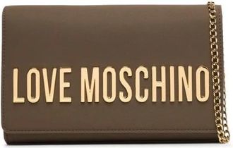 Love Moschino Femme, Sacs, Brun, Taille: ONE Size Sac bandouli&egrave;re &agrave; cha&icirc;ne