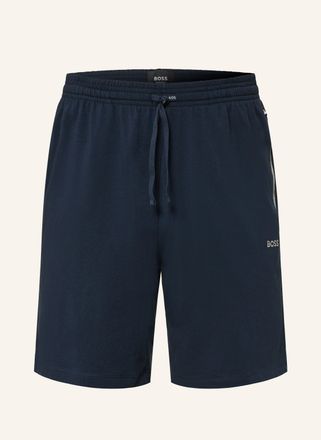 HUGO BOSS Schlafshorts Mix & Match blau