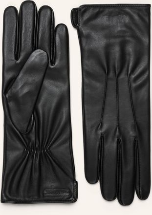 Marc O'Polo Marc Opolo Leder-Fingerhandschuhe schwarz