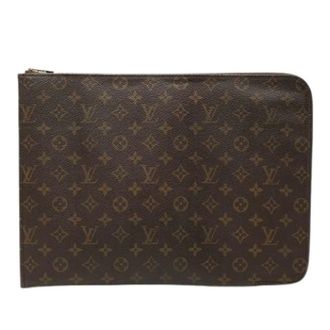Louis Vuitton Pre-owned Monogram Canvas Zip-Around Clutch - - Pre-owned - Damen - Braun - ONE SIZE