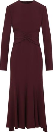 Alberta Ferretti Knielanges Kleid - Rot