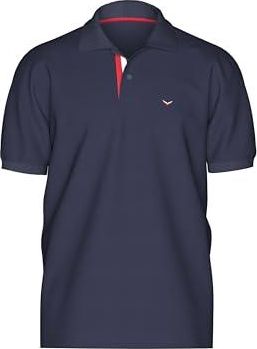 Trigema 627613125 Polo, Bleu Marine, 4XL Hommes