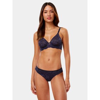Triumph Brazilian Damenslip Amourette Charm T Brazilian01 10214456 Dunkelblau