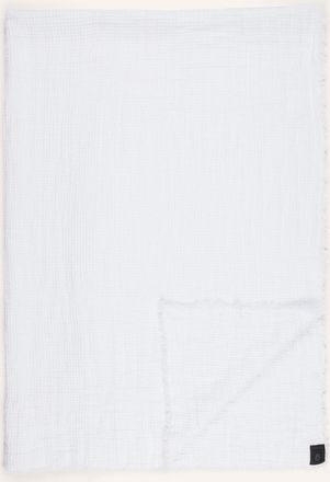 Zoeppritz Leinen-Plaid Honeybee weiss