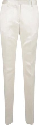 Tom Ford Femme, Pantalons, Beige, Taille: 36 FR Pantalon Tailleur Jambe Droite