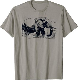 Generic Afrikanischer Elefant Wildlife Savanne T-Shirt