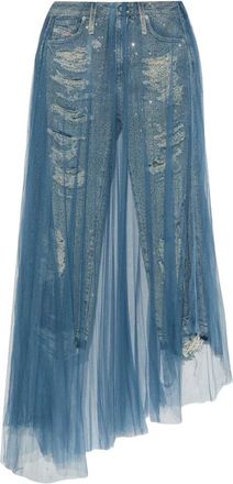 Diesel D-Aisi-Fsj Pantalons - Femme - Jeans - Bleu - Taille: W26