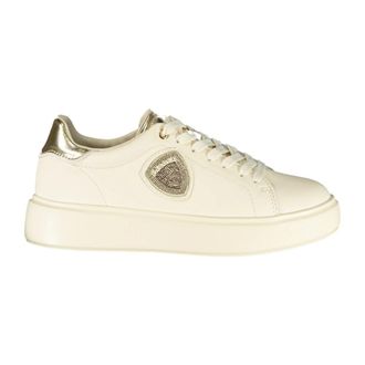 Blauer Sportschuh - - Shoes - Damen - Beige - 39 EU