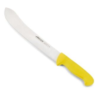 Arcos Couteau de Boucher 300 mm Lame Acier Inoxydable - Couteau de Cuisine Professionnel pour Viande. Poisson et Légumes - Manche Ergonomique en Polyoxyméth
