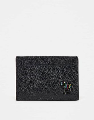 Paul Smith Paul Smith - Kartenetui in Schwarz mit Zebra-Logo