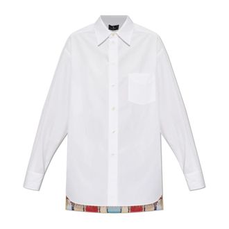 Etro Hemd aus kombinierten Stoffen - - Blouses & Shirts - Damen - Wei&szlig; - XS