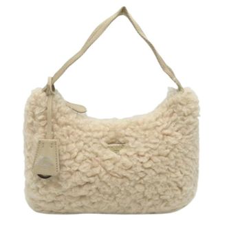 Prada Sac &agrave; bandouli&egrave;re en soie Pre-owned - Femme - Pre-owned - Blanc - Taille: ONE Size