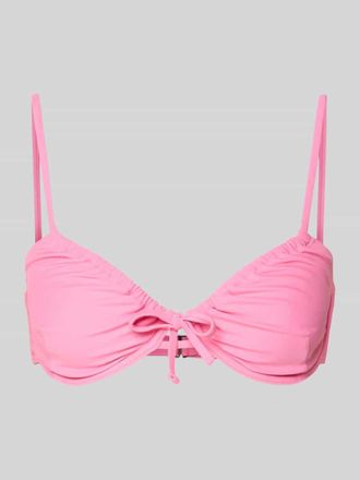 Pieces Bikini-Oberteil mit Allover-Muster Modell BAOMI