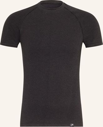 Gymshark Gymshark Funktionsshirt Cottonmove schwarz