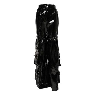 Dolce & Gabbana Femme, Pantalons, Noir, Taille: 36 FR Pantalon Cargo Bootcut Noir