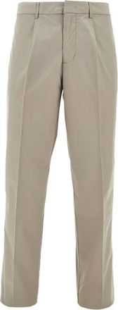 Emporio Armani Homme, Pantalons, Beige, Taille: M Pleated Pantalons