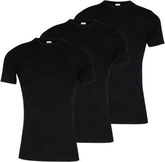 Eminence Lot de 3 Tee-Shirt Homme col Rond Les Classiques Taille : 3/M - Couleur : Noir