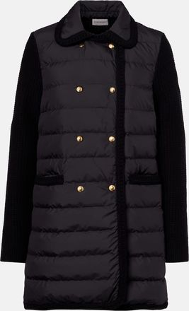 Moncler Mantel aus Wolle und Kaschmir
