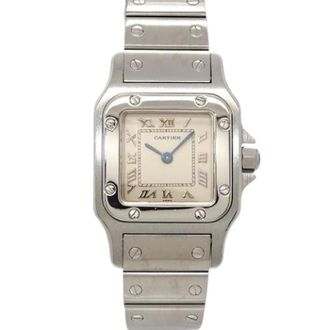 Cartier Montre vintage doccasion - Femme - Pre-owned - Beige - Taille: ONE Size
