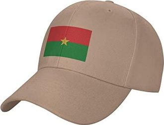 Generic Casquettes Sports Drapeau du Faso Chapeau De Papa R&eacute;glable,Anti Soleil Casquette Baseball pour Activit&eacute;s Badminton Tennis