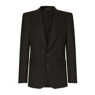 Dolce & Gabbana Blazers - - Jackets - Herren - Schwarzk - 2XL