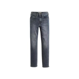 Levi's Jeans 724 High Rise Straight Around the Bend L - - Jeans - Damen - Blau - W27 L32