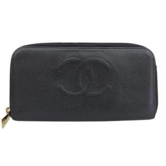 Chanel Pre-owned Leder Geldb&ouml;rse - - Pre-owned - Damen - Schwarzk - ONE SIZE