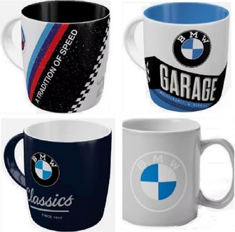 BMW 4x Speed Kaffee Becher Kaffeetasse Motorsport M Performance Tasse M3 M4 3er