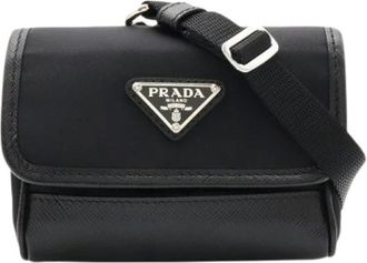 Prada Pre-owned Pochette Vintage Sac Bandouli&egrave;re - Femme - Pre-owned - Noir - Taille: ONE Size