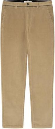 Springfield Chinos Comfort Con Ribete de Pana Pantalon décontracté, Beige Standard, 42W Homme