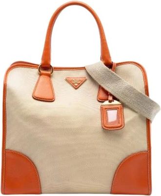 Prada Damen, Pre-Owned, Beige, ONE SIZEGr&ouml;&szlig;e