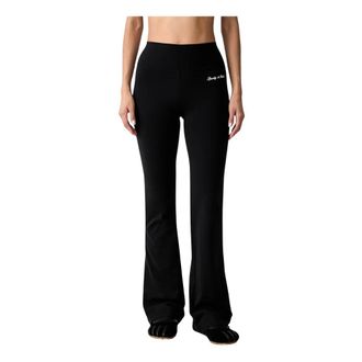 Sporty & Rich SR Runner Legging - Femme - Pantalons - Noir - Taille: 42 FR