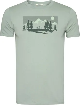 Greenbomb T-Shirt Guide Bike Mountain Pines