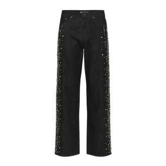 Gestuz Gerades Jeans - - Jeans - Damen - Schwarzk - W24