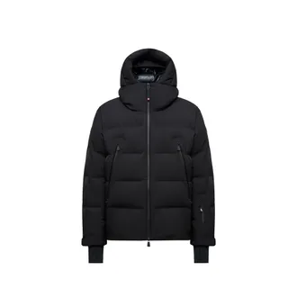 Moncler Moncler Doudoune De Ski &Agrave; Capuche Fellberg, Homme, Noir, Taille: 0