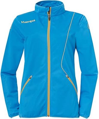 Kempa Damen Damen Jacke Curve Classic Jacke, kempablau/gold, M, 200508603