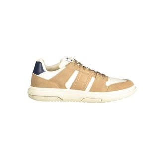 Tommy Hilfiger Beige Polyester Sneaker - - Shoes - Herren - Beige - 44 EU