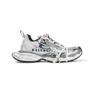 Balenciaga Low-Top Sneaker - Futuristic Chunky Sneakers With Innovative Lacing - Gr. 41 (EU) - in Wei&szlig; - f&uuml;r Damen