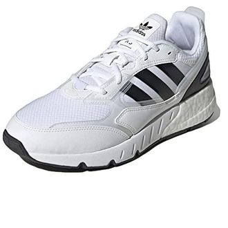 adidas ZX 1k Boost 2.0, Baskets pour Homme, FTWR White Core Black FTWR White, 37 1/3 EU