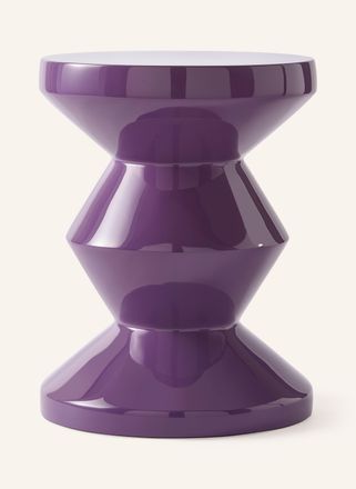 Pols Potten Polspotten Hocker Zig Zag lila