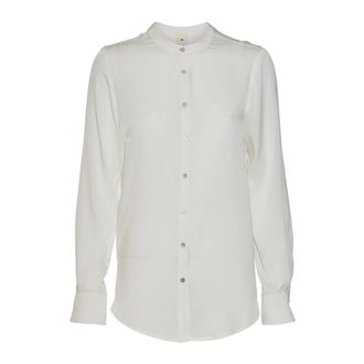 Julie Fagerholt - Heartmade Klassische Maple Hemd Off White - - Blouses & Shirts - Damen - Wei&szlig; - L