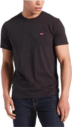 Levi's Kurzarm Baumwoll T-Shirt - - Tops - Herren - Schwarzk - XL