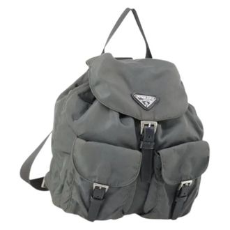 Prada Pre-owned Vintage Rucksack - - Pre-owned - Damen - Grau - ONE SIZE