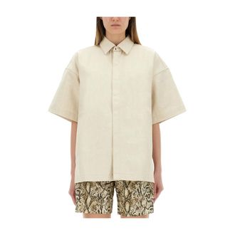 Jil Sander Damen, Blusen & Hemden, Beige, SGr&ouml;&szlig;e