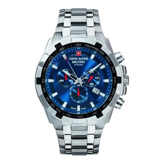 Swiss Alpine Military Swiss Alpine Military Herren Armbanduhr Chronograph 10 Atm 46 mm 7043.9235 - - Accessories - Herren - Schwarzk - ONE SIZE